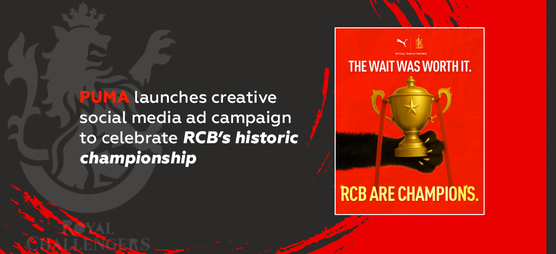 PUMA launches creative social media ad campaign to celebrate RCB’s ...