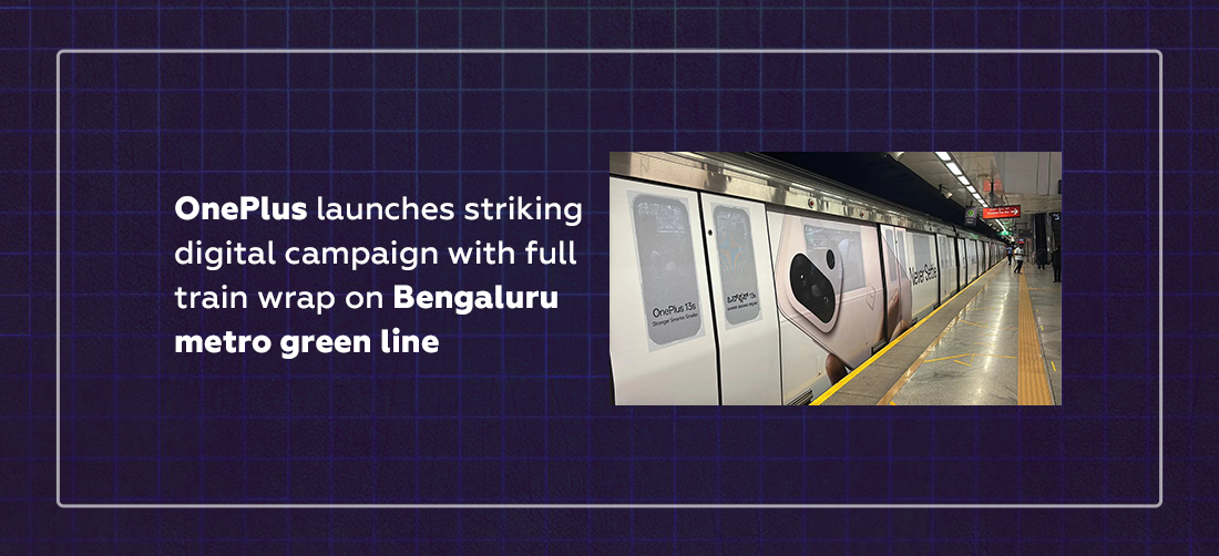 OnePlus launches striking digital campaign with full train wrap on ...
